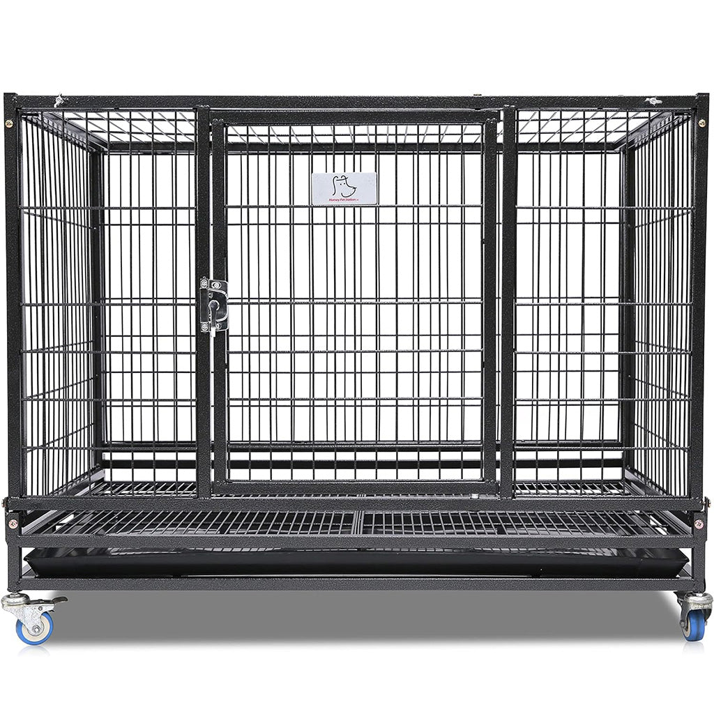 37" Stackable & Foldable Dog Crate 31FA – Homey Pet Official
